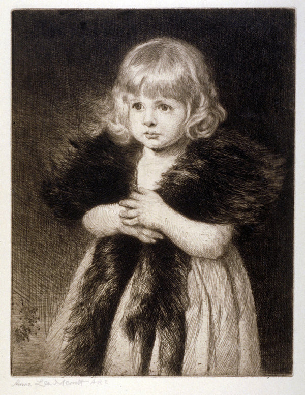 Miss Mildred Carter - Grandmother's Boa posters & prints by Anna Lea ...