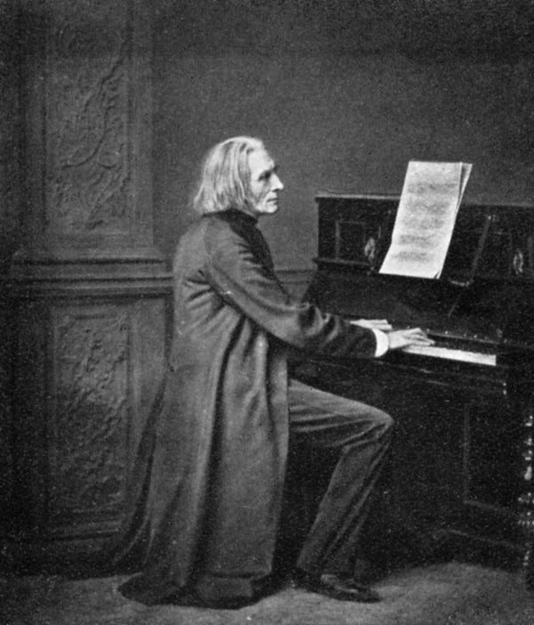 Franz Liszt, (1811-1886), Hungarian virtuoso pianist and composer ...
