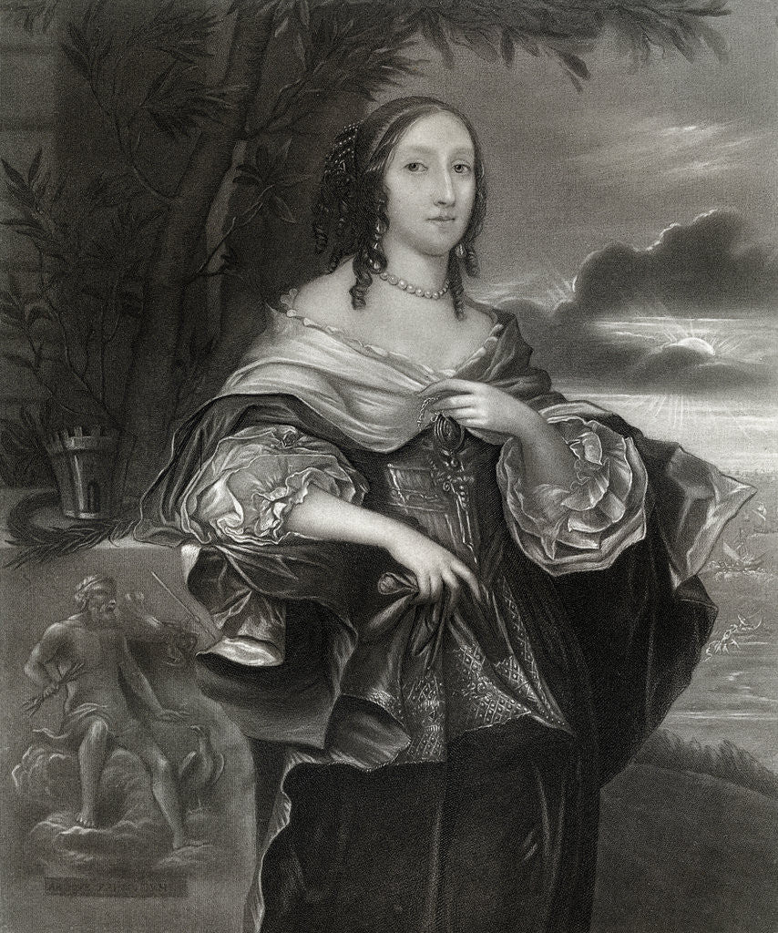 Mrs Claypole (Elizabeth Cromwell), second daughter of Oliver Cromwell ...