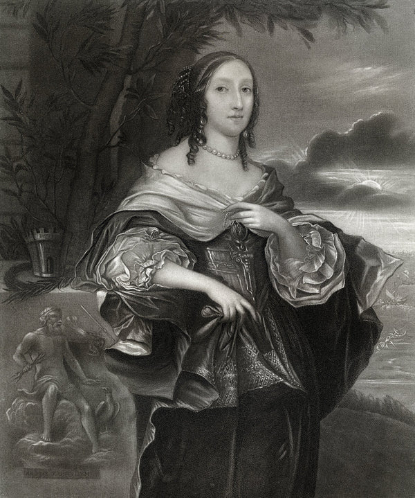 Mrs Claypole (Elizabeth Cromwell), second daughter of Oliver Cromwell ...