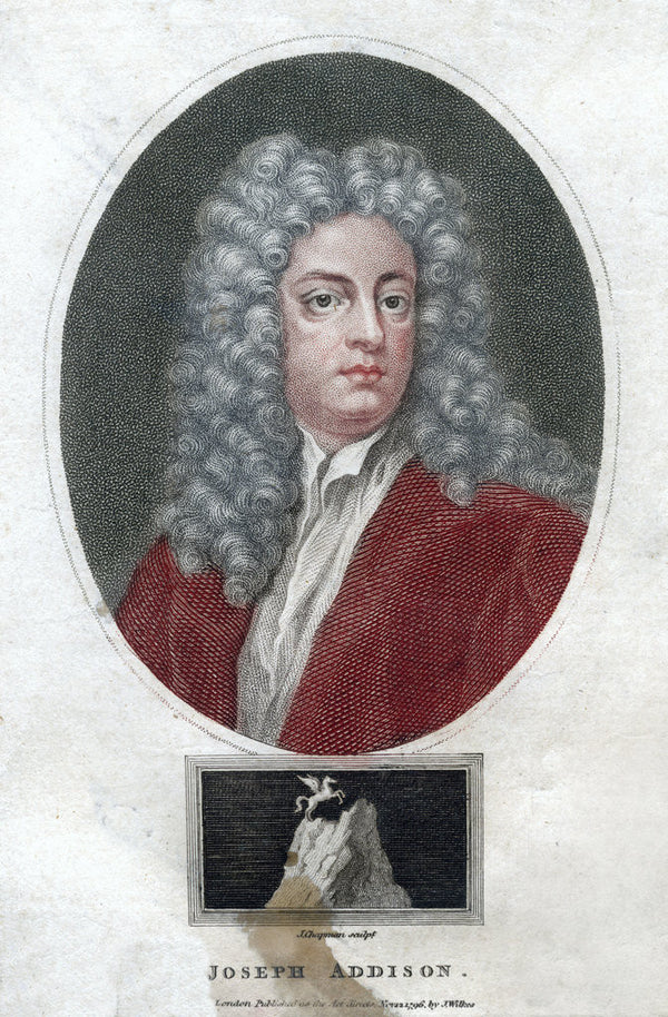 'Joseph Addison', English politician and writer posters & prints by J ...