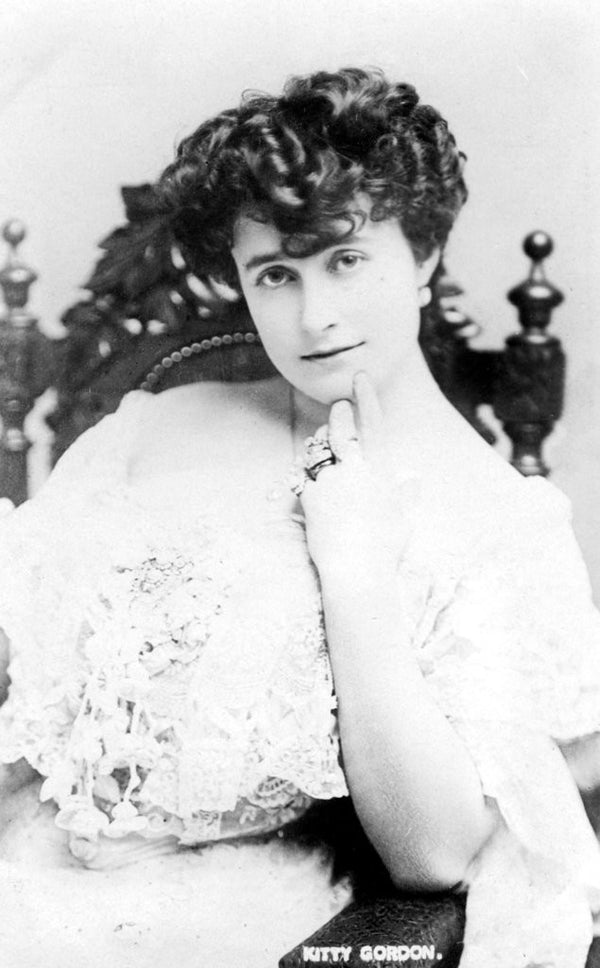 Kitty Gordon (1878-1974), English actress posters & prints by Anonymous