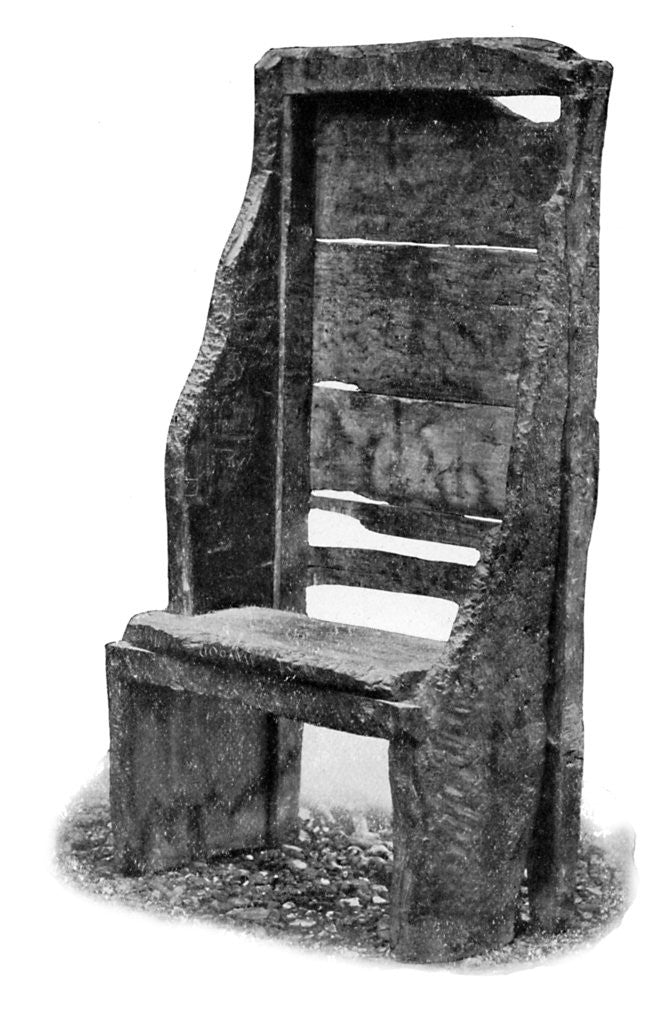 Bede's chair, Jarrow posters & prints by Anonymous