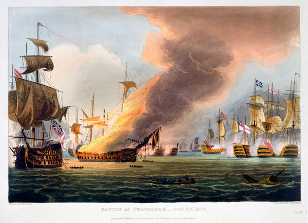 The Battle of Trafalgar posters & prints by Thomas Sutherland
