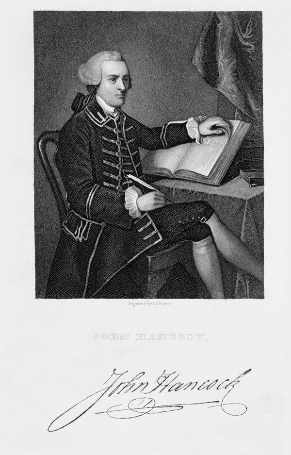 John Hancock posters & prints by John B Forrest