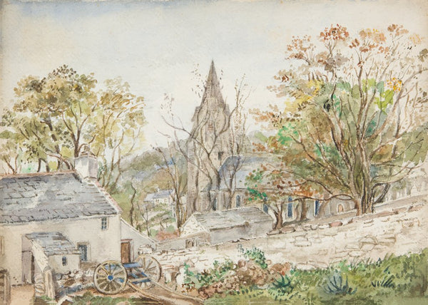 Onchan Church posters & prints by Lucy Emma Lynam