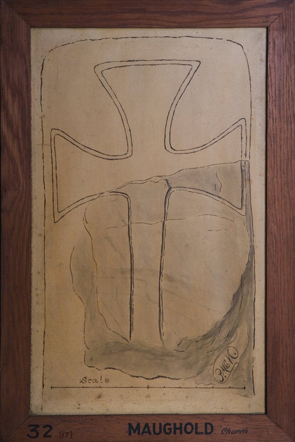 Maughold Cross Slab posters & prints by Philip Moore Callow Kermode