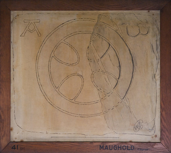 Maughold Cross Slab posters & prints by Philip Moore Callow Kermode