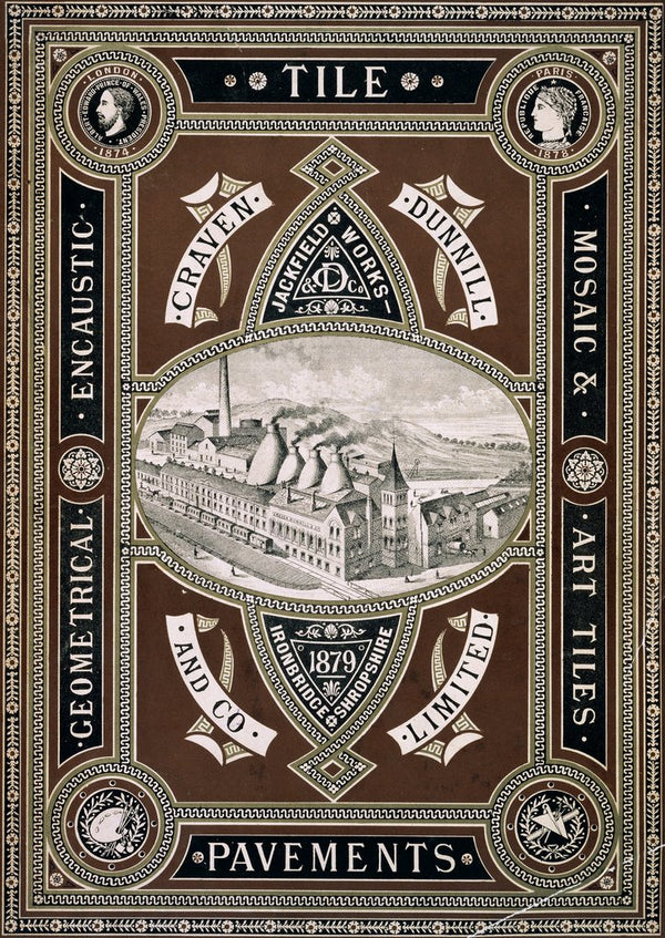 Catalogue cover of Tile Pavements posters & prints by Dunnill & Co. Craven