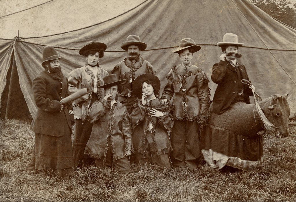 Performers from Sanger's Circus posters & prints by Anonymous