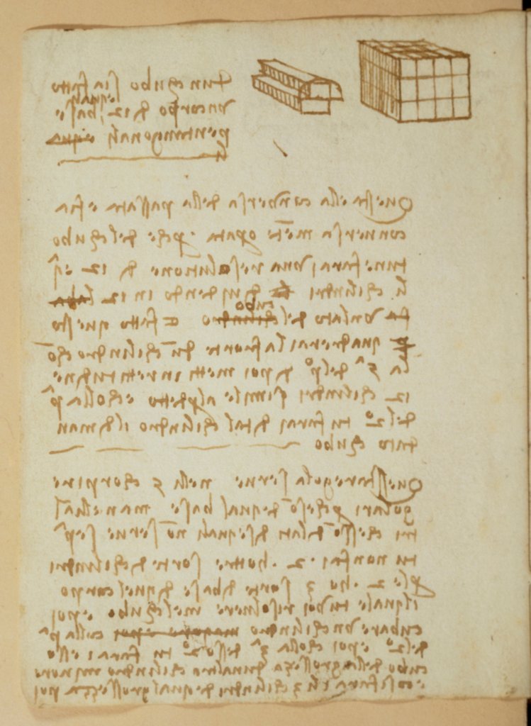 Forster Codex I posters & prints by Leonardo da Vinci