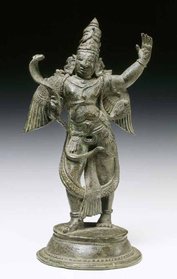 Figure of Garuda as Nagantaka. Thanjavur, India, 17th century posters ...