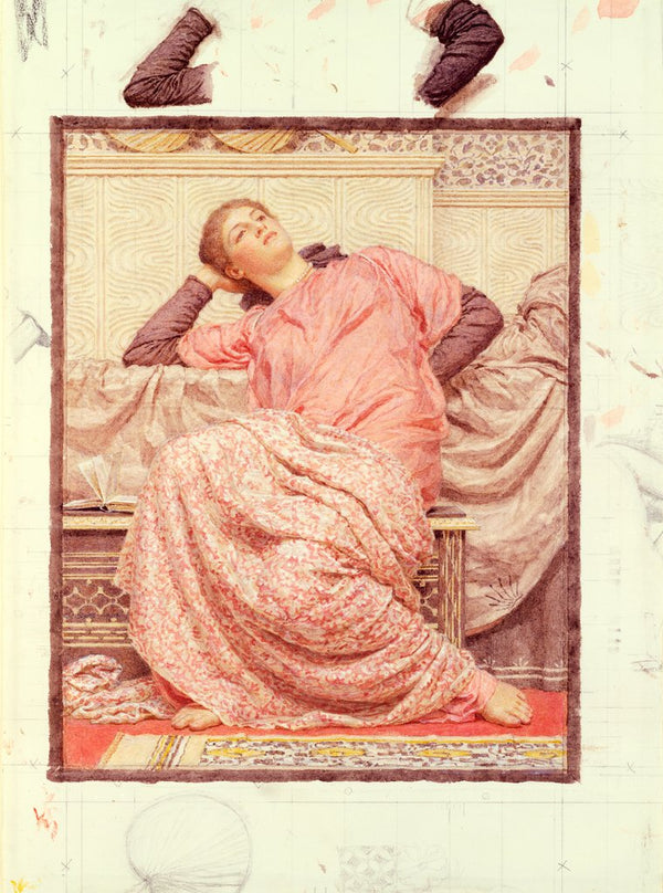 An Open Book posters & prints by Albert Joseph Moore
