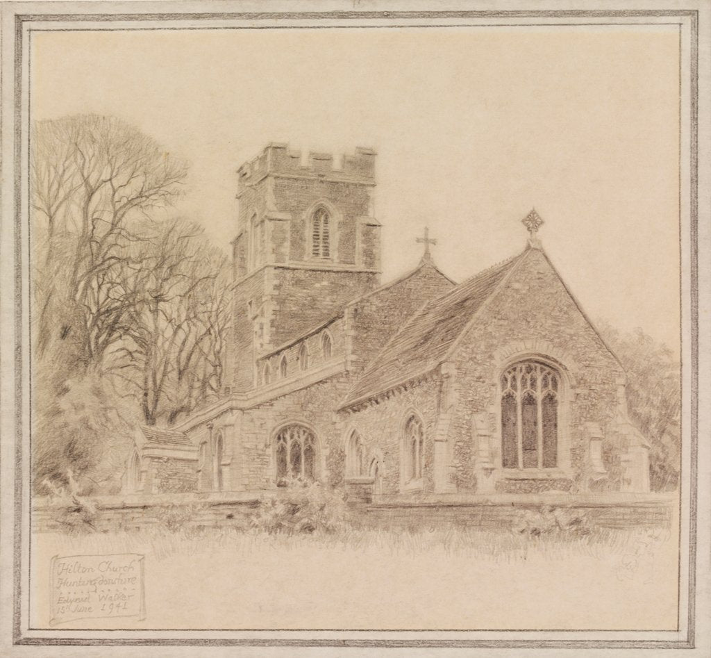 Hilton Church posters & prints by Edward Walker