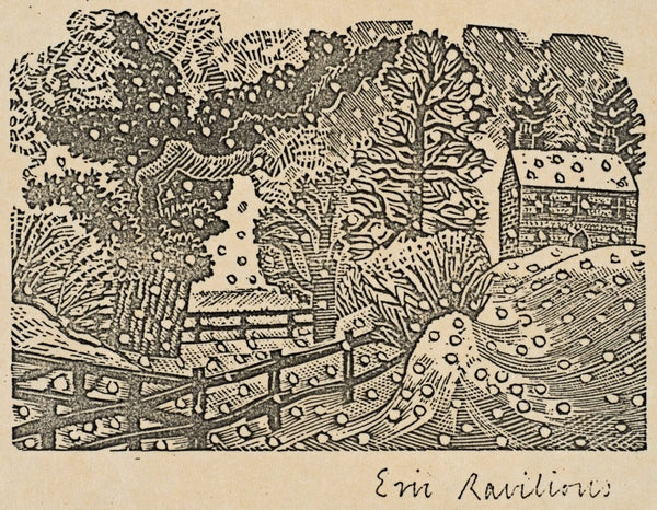 Winter Snow posters & prints by Eric Ravilious