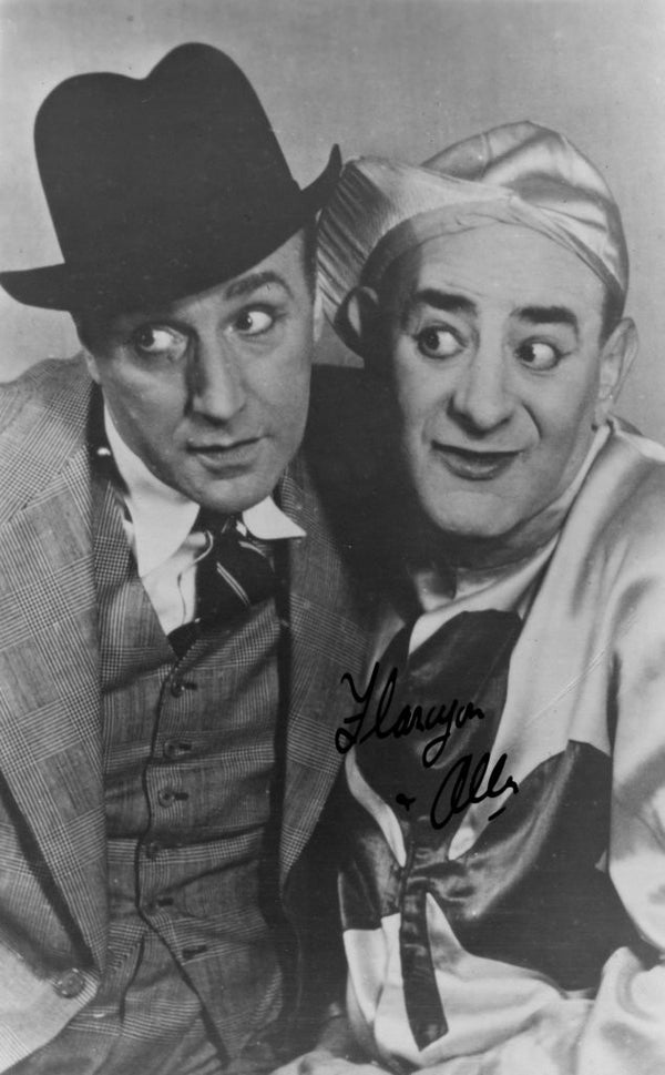 Flanagan and Allen, British singing and comedy double act posters ...