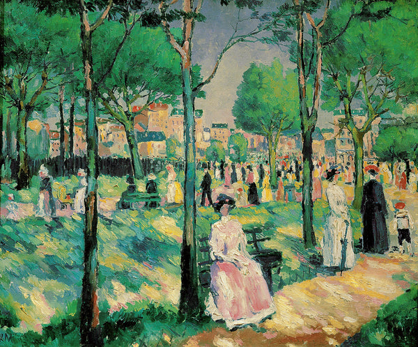 On the Boulevard, 1903. posters & prints by Kazimir Malevich