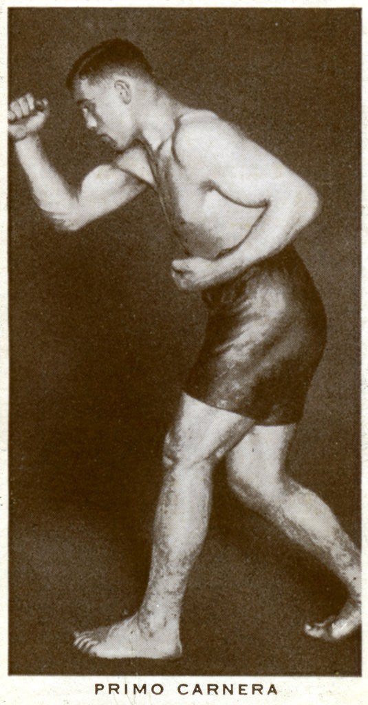 Primo Carnera, Italian boxer posters & prints by Anonymous