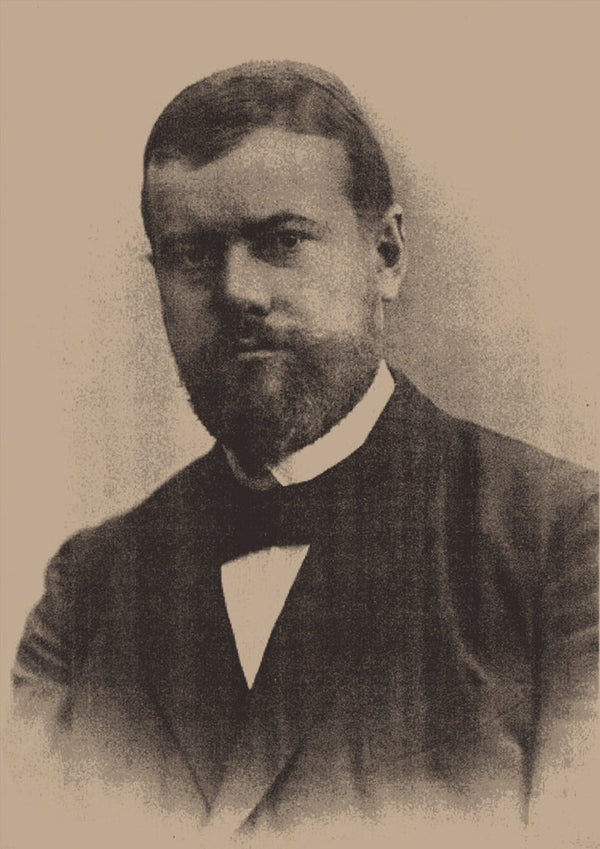 Portrait of Max Weber (1864?1920), 1894 posters & prints by Anonymous