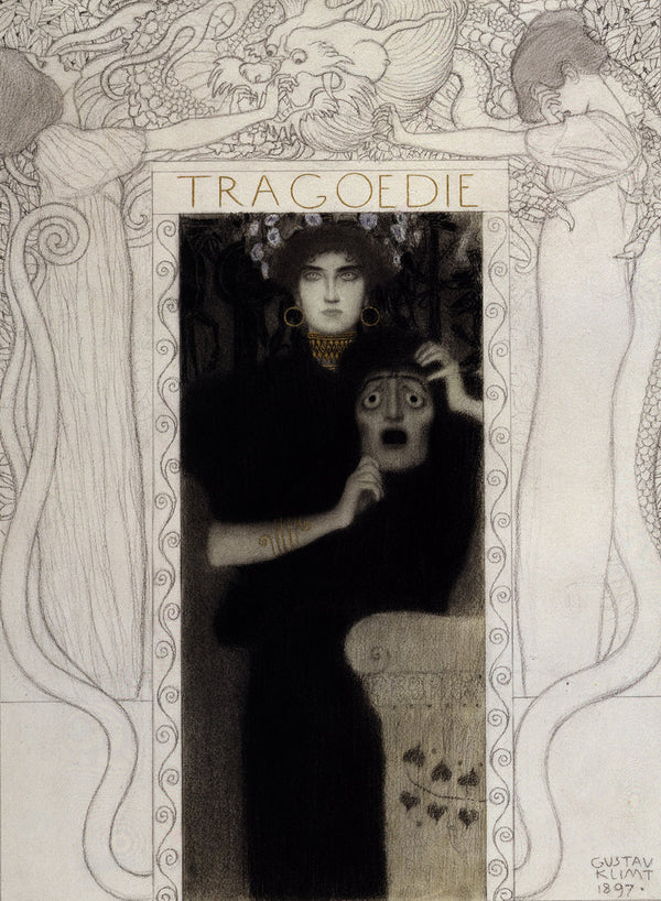 Tragedy, 1897 posters & prints by Gustav Klimt