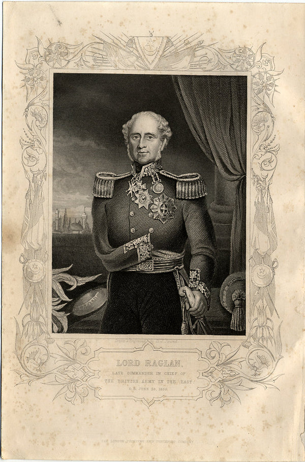 Portrait of Lord Raglan, 1856 posters & prints by Daniel J. Pound