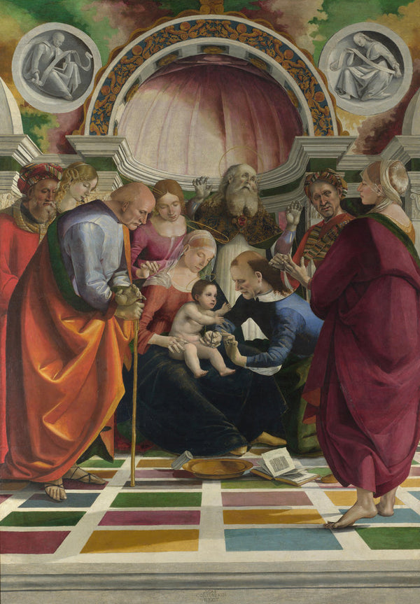The Circumcision, c. 1490 posters & prints by Luca Signorelli