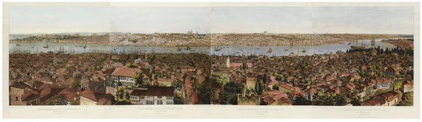 Panorama of Constantinople posters & prints by Henry Aston Barker