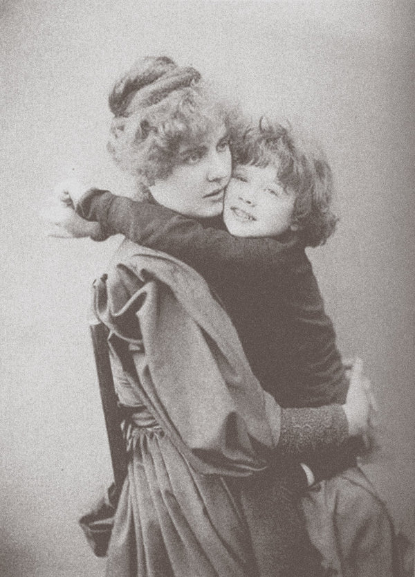 Constance Wilde with son Cyril posters & prints by Anonymous