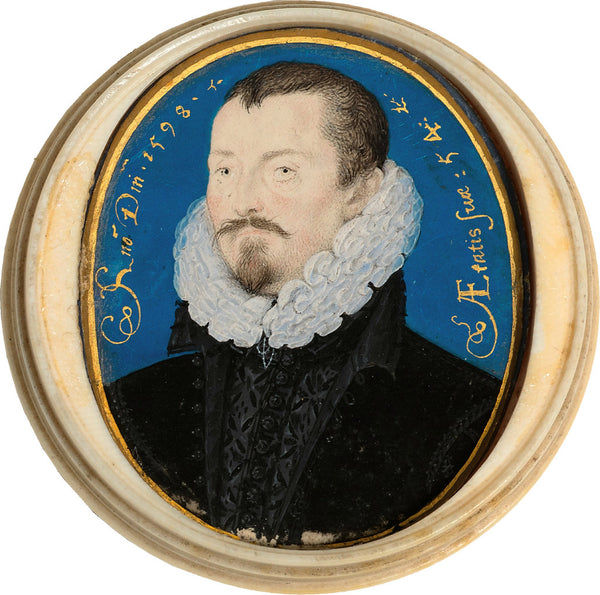 Portrait of Sir Thomas Bodley, 1598 posters & prints by Nicholas Hilliard