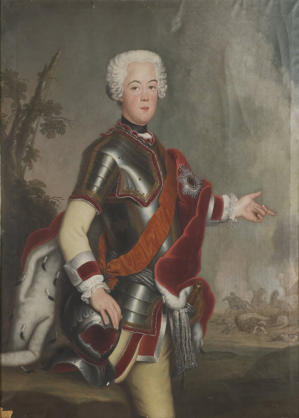 Portrait of Prince Augustus William of Prussia, First half of the 18th ...