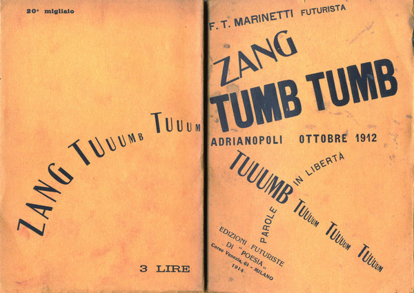 Cover of Zang Tumb Tumb, 1914 posters & prints by Anonymous
