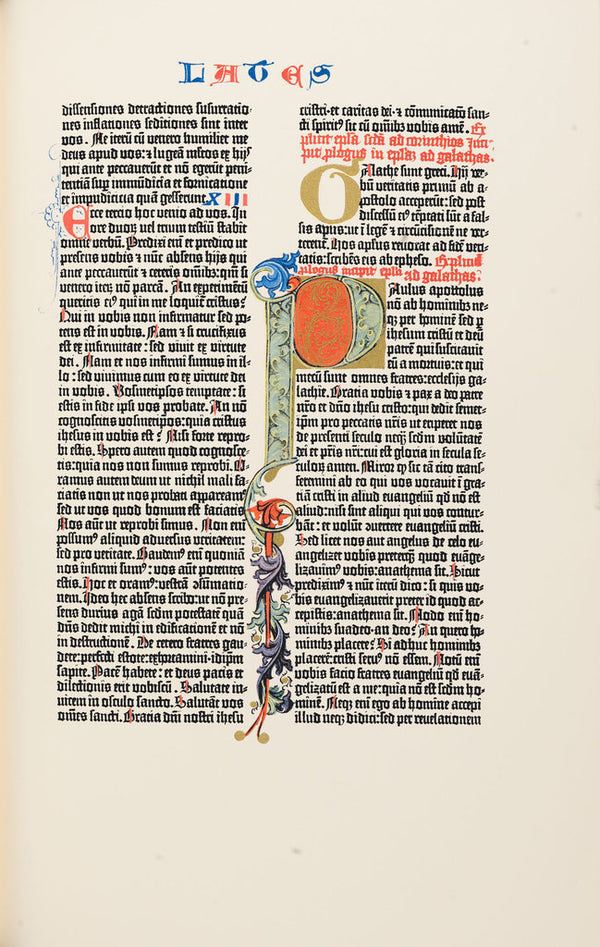 The Gutenberg Bible, 1454 posters & prints by Anonymous
