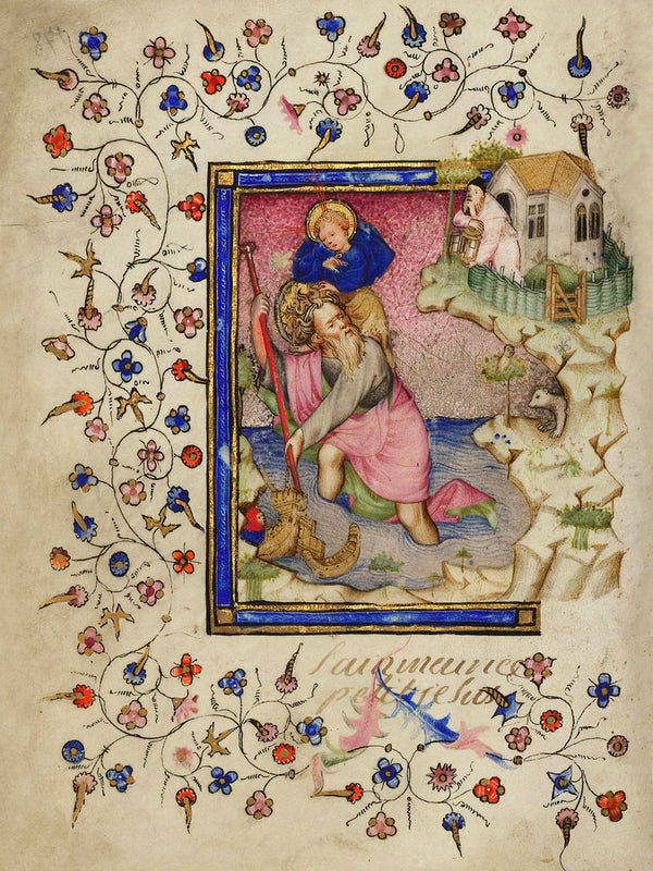 Saint Christopher. posters & prints by Anonymous