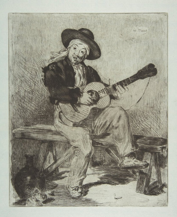 The Spanish Singer, 1861-62 posters & prints by Edouard Manet