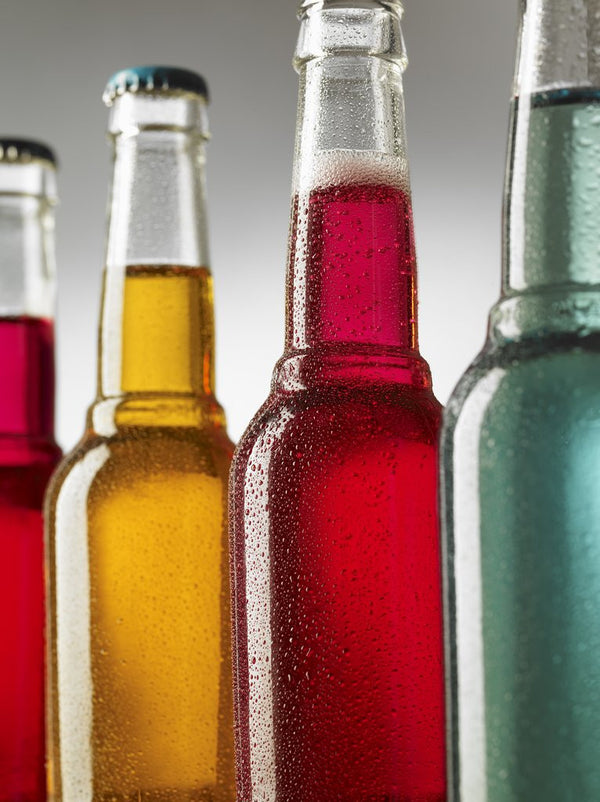 Four Cool Bottles of Alcopops posters & prints by Anonymous