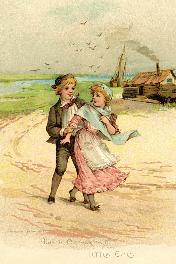 David Copperfield and Little Emily posters & prints by Frances Brundage