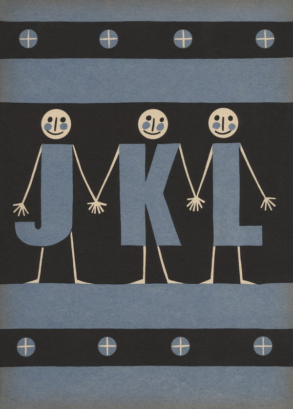 Personified letters J K L posters & prints by Anonymous