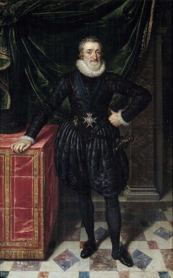 Portrait of Henri IV posters & prints by Frans Pourbus the Younger