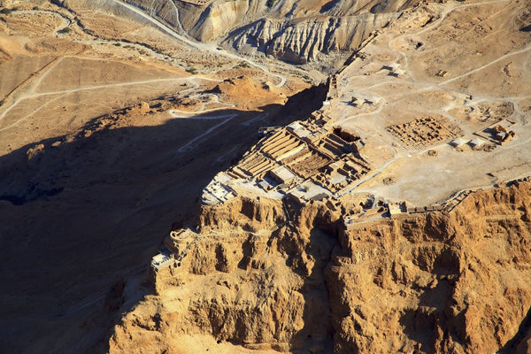 Masada from Above. posters & prints by Anonymous