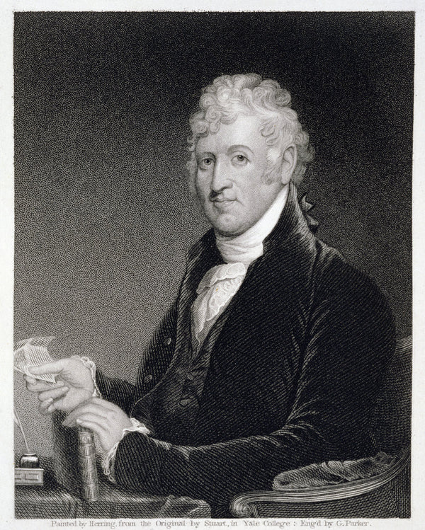 Portrait Engraving of David Humphries posters & prints by Anonymous