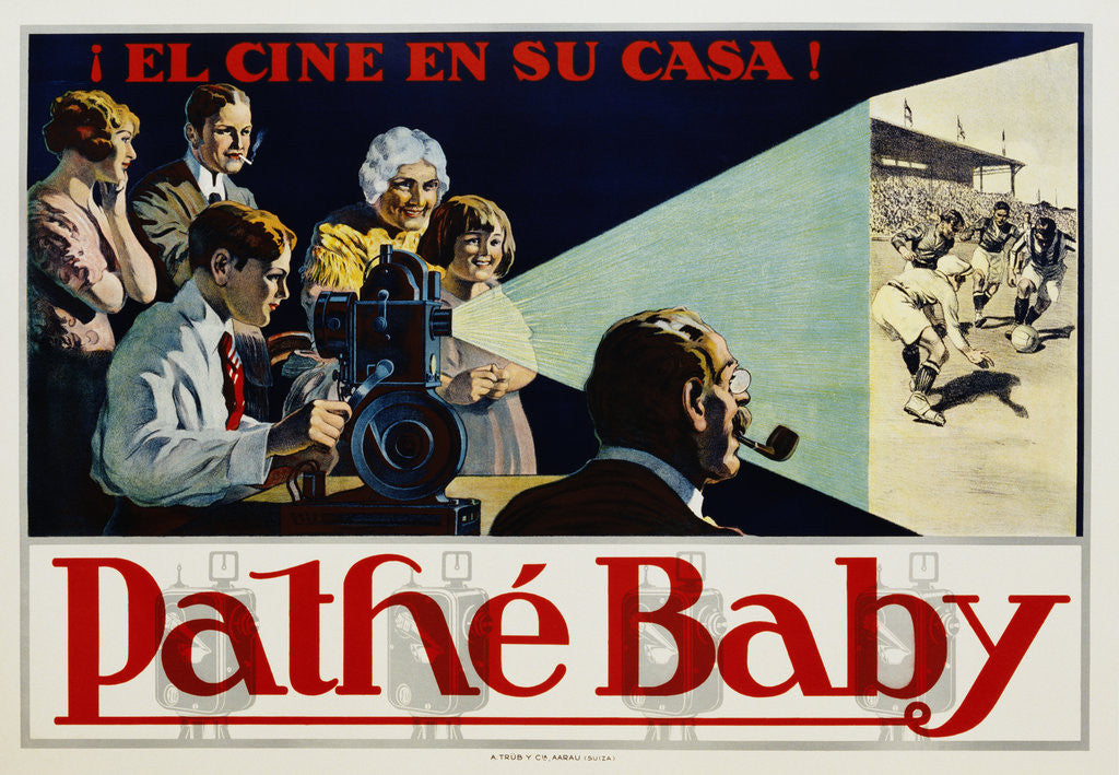Pathe Baby Poster posters & prints by Anonymous