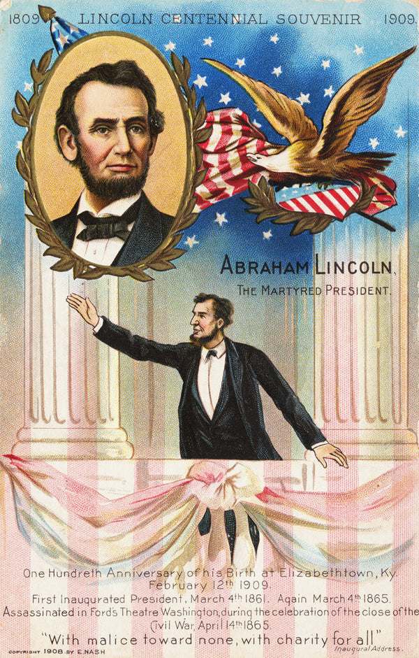 Abraham Lincoln Postcard posters & prints by Anonymous