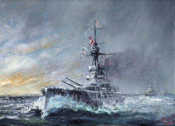 Equal-Speed-Charlie-London, HMS Iron Duke signals at Jutland 1916, 2015 ...