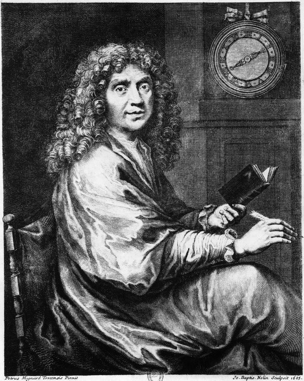 Portrait Illustration of Moliere posters & prints by Anonymous