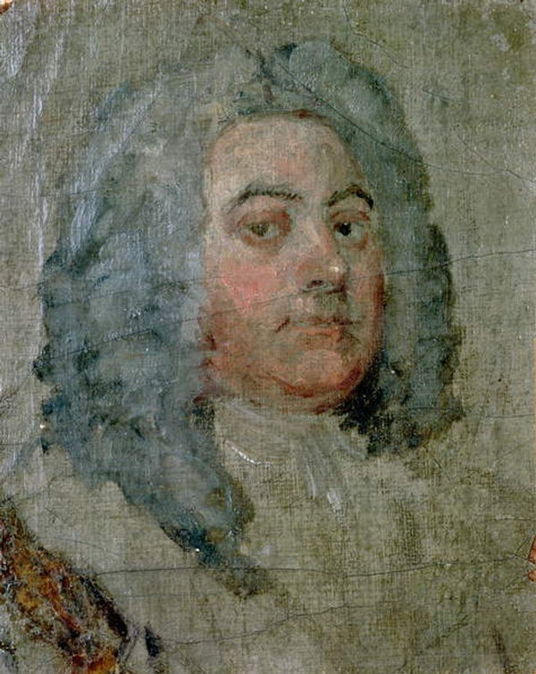 Portrait of George Frederick Handel posters & prints by William Hogarth