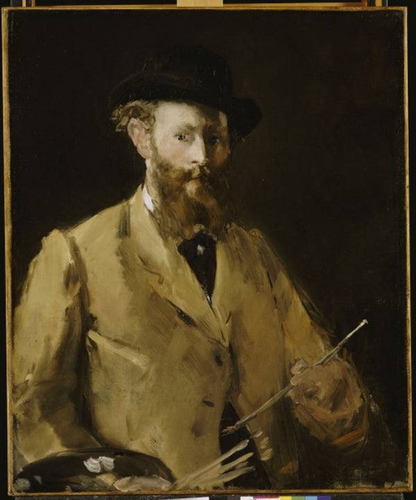 Self Portrait with a Palette posters & prints by Edouard Manet