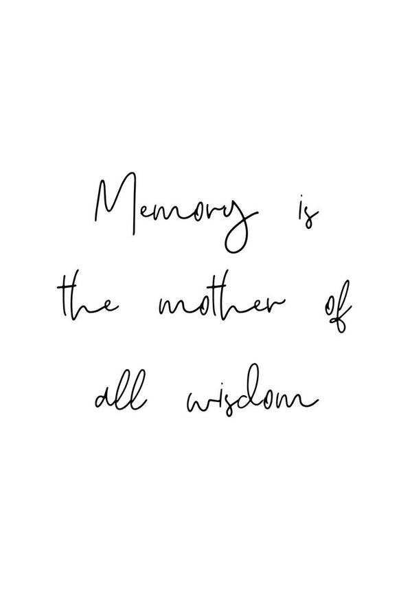 Memory and wisdom posters & prints by Joumari