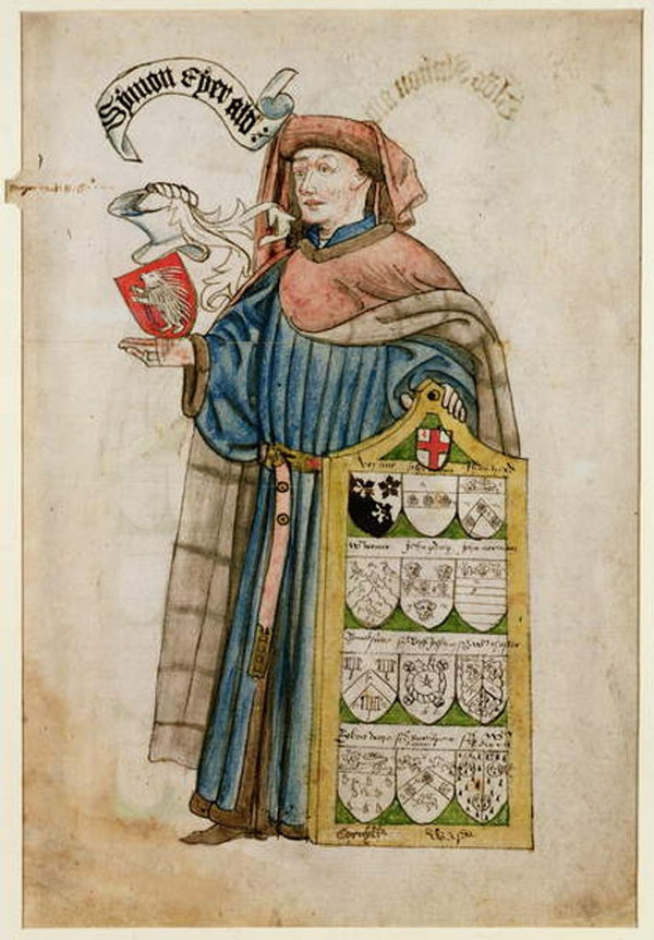 Simon Eyre in the Robes of a City of London Alderman, c.1450 posters ...