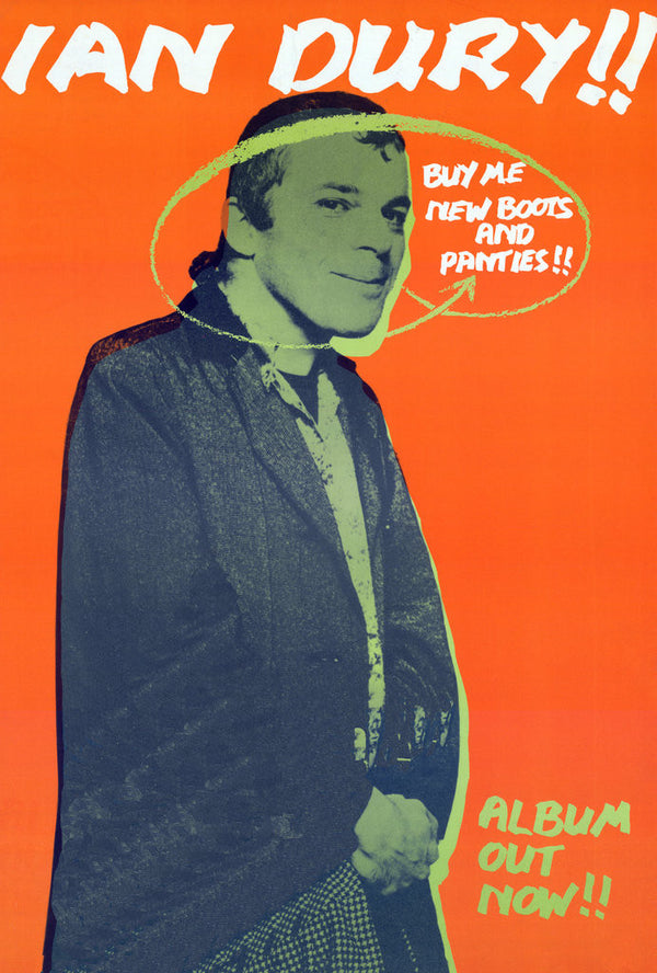 Ian Dury Poster (2) posters & prints by Rokpool