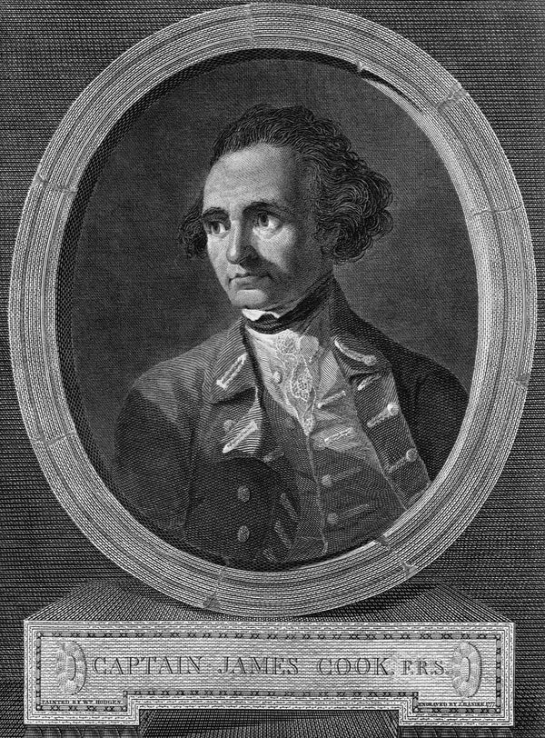 Portrait of James Cook posters & prints by Anonymous